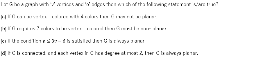 Graph Theory: GATE@ZEAL TEST SERIES